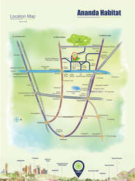 Ananda Green Manthra Ananda Habitat Map - Oragadam, Chennai Location Map