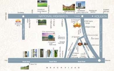 Anandanilayam Chaitanyakiran Housing Ananda Nilayam Gold Star Map ...