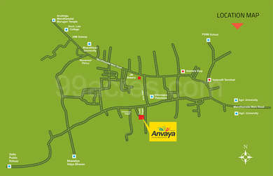 Anarghya Developers Anarghyas Anvaya Map - Vadavalli, Coimbatore ...