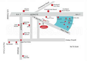 Anish Projects and Triangle Group Anish Smartcity Map - Nisarga Layout ...