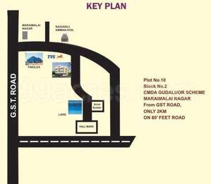 Anitech Infraa Anitech Sunflower Map - Maraimalai Nagar, GST Road ...