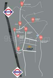 Ankur Lifespace Ankur Grandeur Map - Nalasopara, Mumbai Location Map