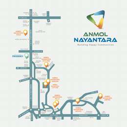 Anmol Nayantara Presidency Map - Indira Nagar, Nasik Location Map
