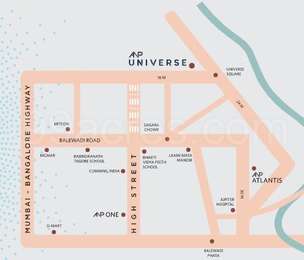 ANP Corp ANP Universe Map - Balewadi, Pune Location Map