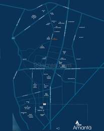 Ansh Infracon Ansh Amanta Map - Wapa, Ahmedabad West Location Map