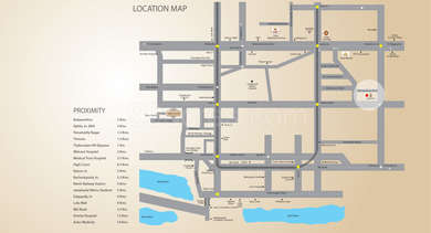 Anta Builders Anta Harmony Map - Kadavanthara, Kochi Location Map