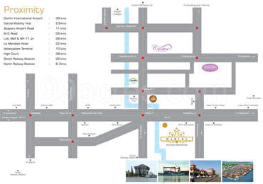 Anta Builders Anta Marvel Map - Vytilla, Kochi Location Map