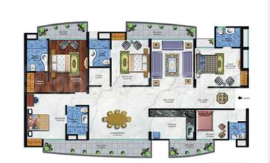 3 BHK Apartment / Flat for sale in Antriksh Nature Sector-52 Noida ...