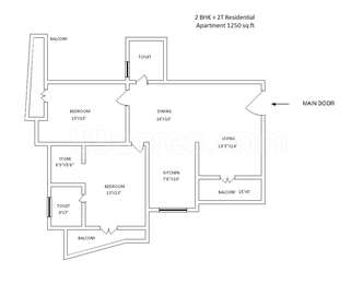 3 BHK Apartment / Flat for sale in Antriksh Nature Sector-52 Noida ...