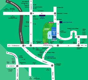 Aparna Constructions Aparna Cyber Commune Map - Nallagandla, Hyderabad ...