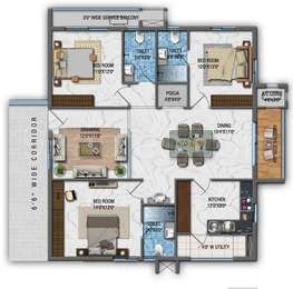3 BHK Apartment / Flat for sale in Aparna CyberZon Nallagandla ...