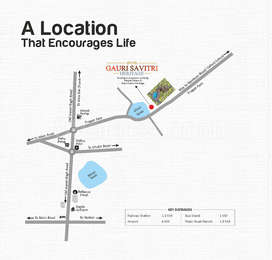 Apna Awas Engineering Gauri Savitri Heritage Map - Bahu Bazaar, Ranchi ...