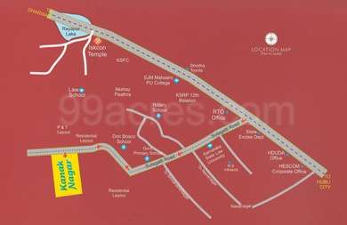 Apollo Builders and Land Developers Apollo Kanak Nagar Map - Navanagar ...