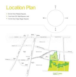Apollo Creations Apollo Golf Links Map - Kanadiya, Indore Location Map