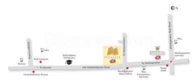 Appaswamy Real Estates Builders Appaswamy Splendour Map - Semmancheri ...