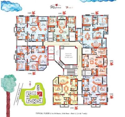 1 BHK / Bedroom Apartment / Flat for rent in Appaswamy Mapleton ...