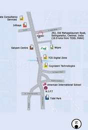 Appaswamy Real Estates Builders Egate Map - Sholinganallur, Chennai ...