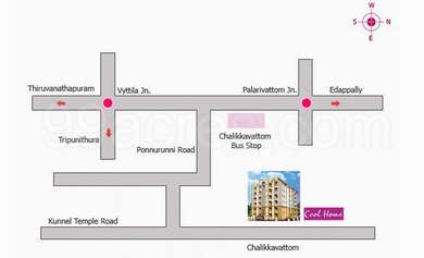 Apple a Day Properties Apple a Day Cool Home Map - Vyttila, Kochi ...