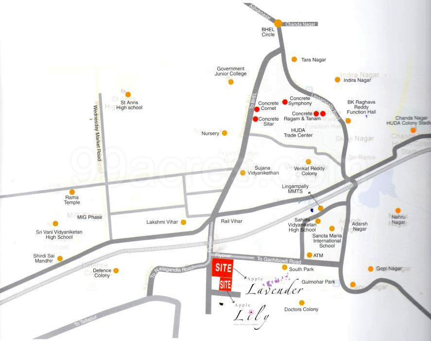 Apple Lily Gachibowli, Hyderabad | Price List, Location, Floor Plan, Layout