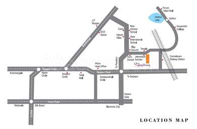 SV Constructions and AR Group AR SV Symphony Map - Janatha Colony ...