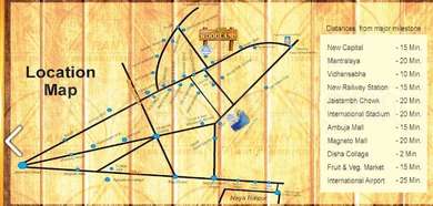 Aranya Real Estates Aranya City Of Woodland Map - Arang, Raipur ...