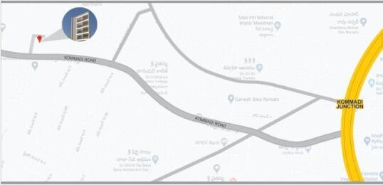 Arc Infra Projects Arc Archana Prime Map - Kommadi, Visakhapatnam ...