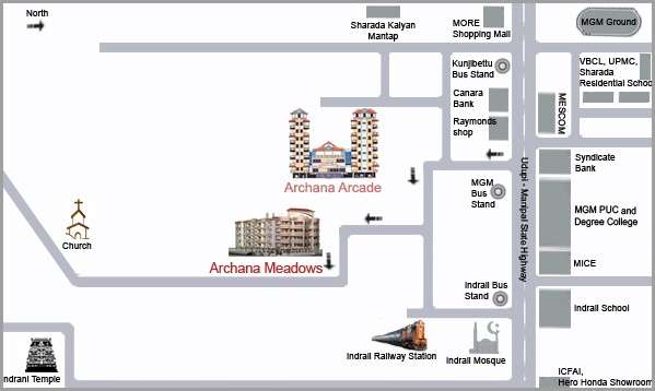Archana Meadows Kunjibettu, Udupi Resale Price List, Brochure, Floor Plan, Location Map & Reviews