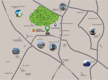 Archon Buildtech Archon Ambience Park View Map - Gachibowli, Hyderabad ...