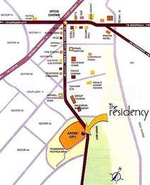 Ardee Infrastructure Ardee The Residency Map - Ardee City, Gurgaon ...