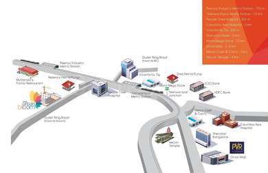 Arge Realty Arge Urban Bloom Map - Yeshwanthpur, Bangalore West ...