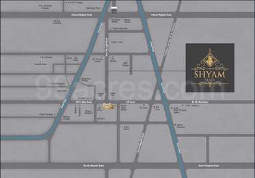 Arham Developers Surat Arham Shyam Plaza Map - Vesu, Surat Location Map