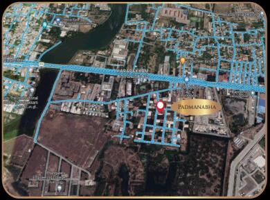 Dhiyaa Homes Dhiyaa Padmanabha Map - Thoraipakkam, Chennai Location Map