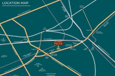 Arihant Superstructures Arihant Avanti Palace Map - Shilphata, Navi ...