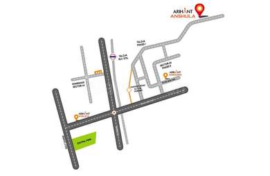 Arihant Superstructures Arihant Anshula Map - Taloja, Navi Mumbai ...