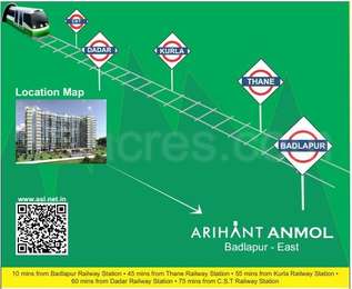 Arihant Superstructures Arihant Anmol Map - Badlapur (East), Mumbai ...