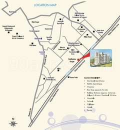 Aristo Builders Aristo Imperial Map - Dombivli East, Mumbai Location Map
