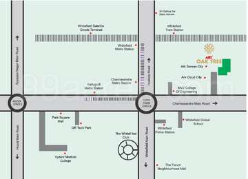 ARK Group Hyderabad ARK Oak Tree Map - Channasandra, Bangalore East ...