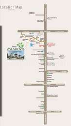 Arna Shelters Arna Meadows Map - Hulimavu, Bangalore Location Map