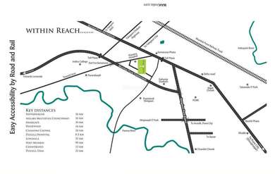 Artharaj Realty Builders Artha Raj Hillock Towers Map - Somatane, Pune ...