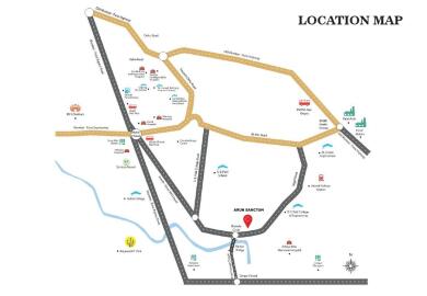Arun Developers Arun Sanctum Map - Ravet, Pune Location Map