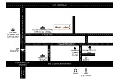 Arun Excello Builders Arun Excello SHARADA Map - Sholinganallur ...
