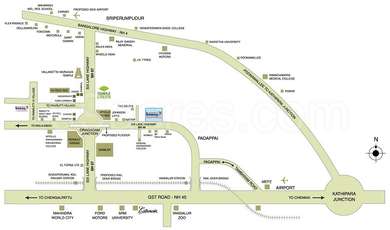 Arun Excello Builders Arun Excello Compact Homes Megha Map - Padappai ...