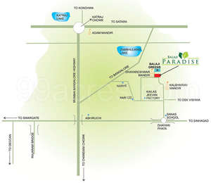 Arun Sheth Group and Balaji Group Balaji Paradise Map - Mahadev Nagar ...
