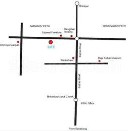 Arun Sheth and Co Arun Anika Heights Map - Sadashiv Peth, Pune Central ...