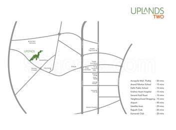 Arvind Smartspaces Arvind Uplands I Map - Nasmed, Ahmedabad West ...