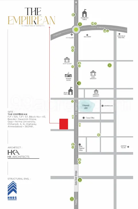 Ascent The Empiirean Ahmedabad North, Charodi | Price List & Brochure ...