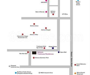 Ashiana Housing Ashiana Treehouse Residences Map - Vasundhara Nagar ...