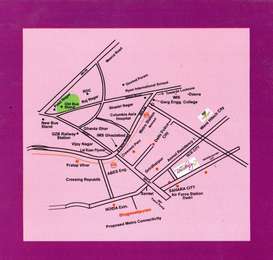 Ashoka Builders Ashoka Anmol Residency 2 Map - Raj Nagar Extension ...