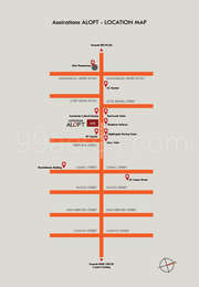 Aspirations Group Builders Aspirations Aloft Map - Shakespeare Sarani ...