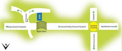 Aspirations Group Builders Aspirations Crescent Map - Ballygunge ...